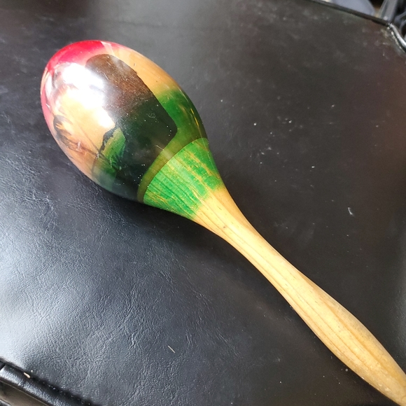 Art | Vintage Hand Painted Maracas From Spain Palm Trees | Poshmark